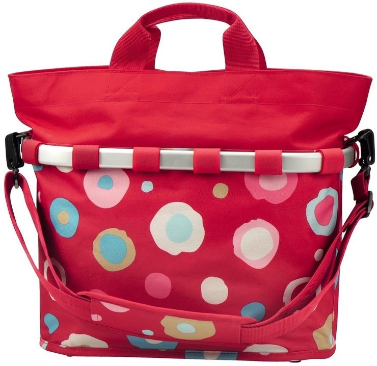 KLICKfix Bikebasket Oval M Funky Dots 2 (111852)