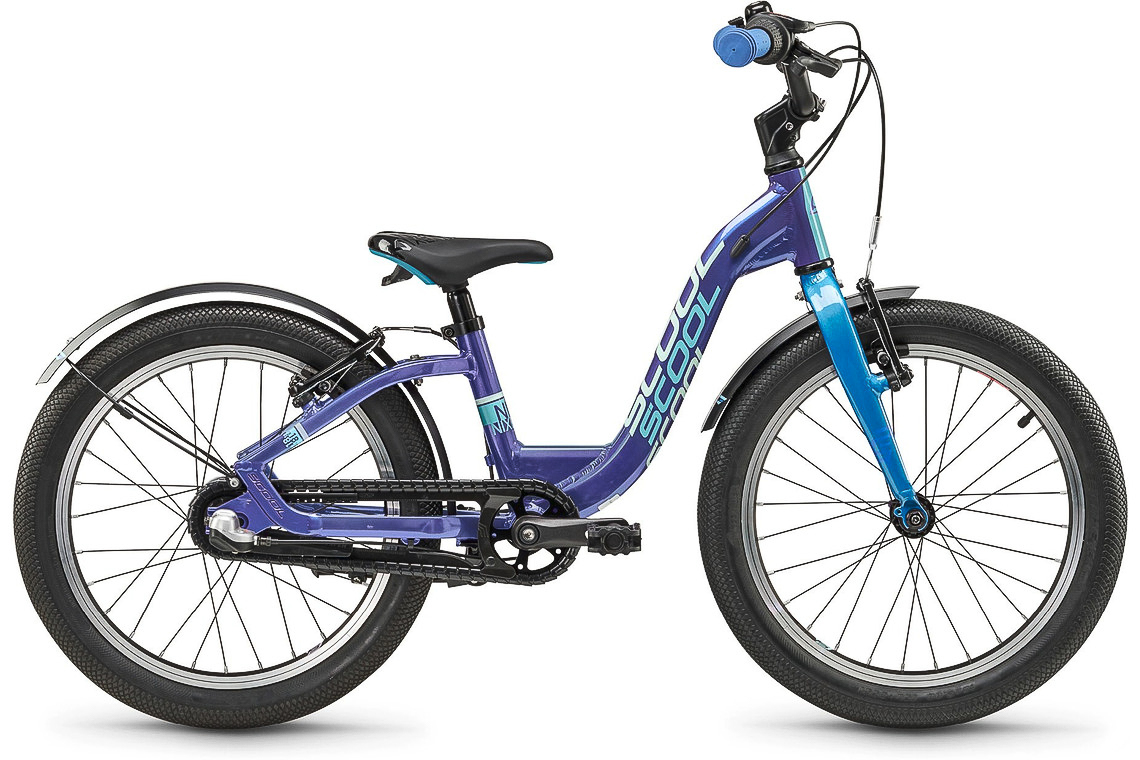 S'cool niXe EVO 18-3S FW 18" Alu-Kinderrad /ATB mit 3-Gang