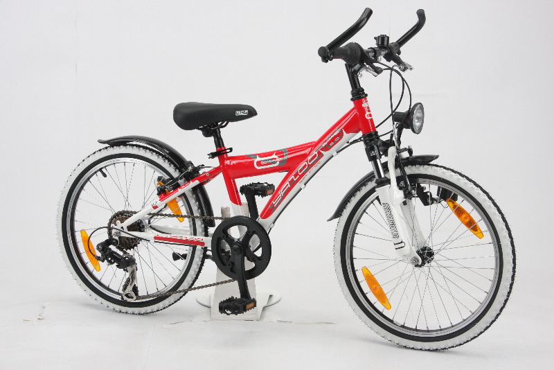 Yazoo Bike 2.0 Kn.20" Y-Ty 6K rot/ws Rahmenhöhe: 28 cm (335018)