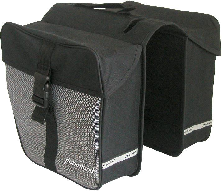 Haberland Doppeltaschen sw/sil 25 ltr. (105147)