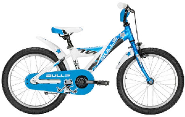 Bulls 18 Zoll Jungenfahrrad 1 Gang Nabenschaltung blau Rahmenhöhe: