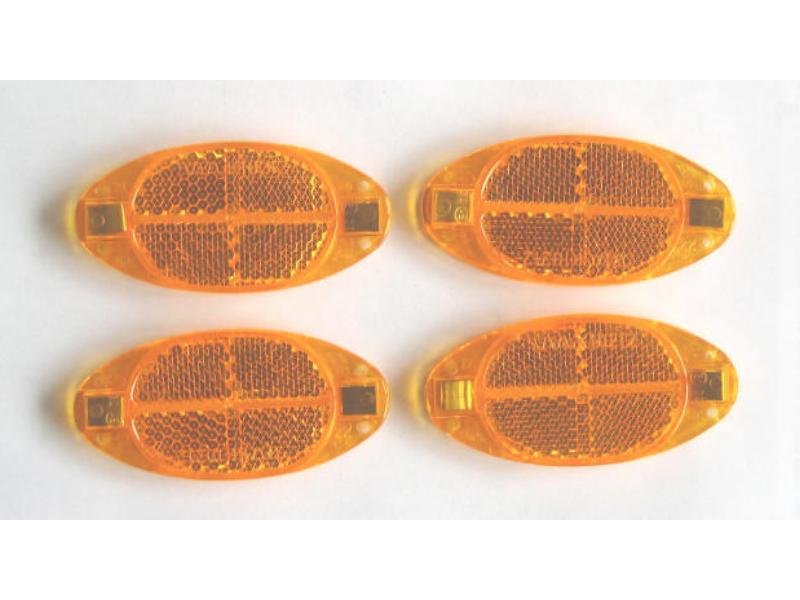 Comus Speichenstrahler 4 er Set gelb (201387)