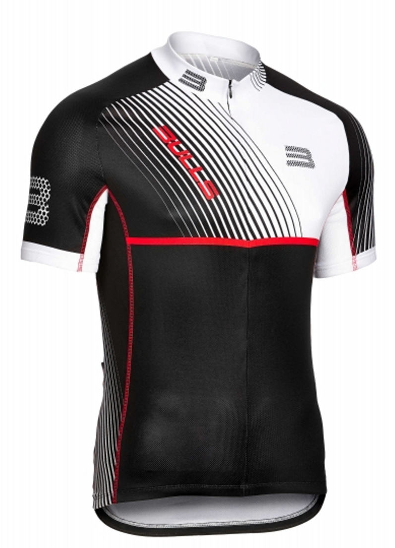 Bulls Herren Trikot Flow schw/weis Größe: S (213533)