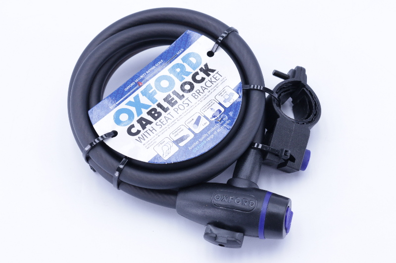 Oxford Spiralkabel 3 Schlüssel sw (89475)