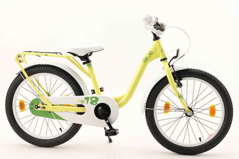 S'cool niXe 18 steel 16 Zoll kinderfahrrad 1 Gang gelb Rahmenhöhe: