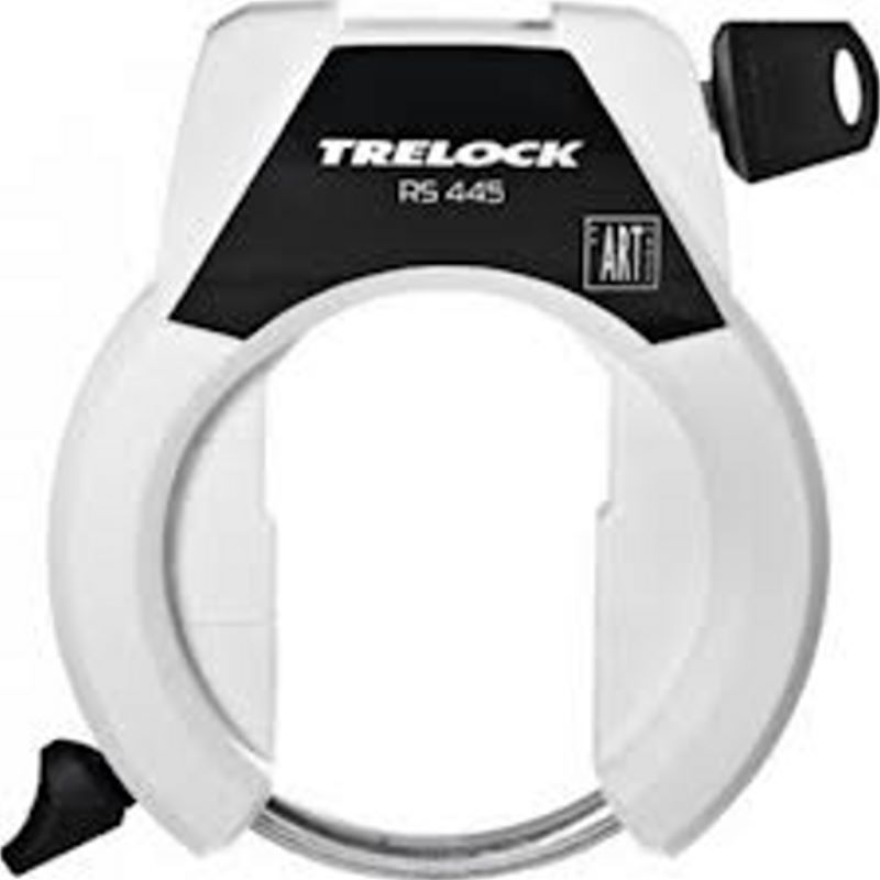 Trelock RS 445 NAZ Rahmenschloss weiss (629368)