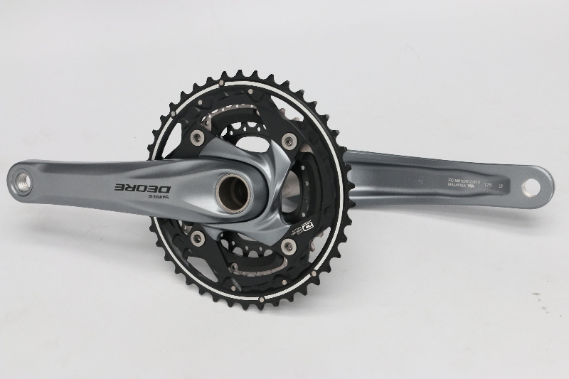 Shimano KRG FC-M610, 3x10 Deore, silbe (213517)