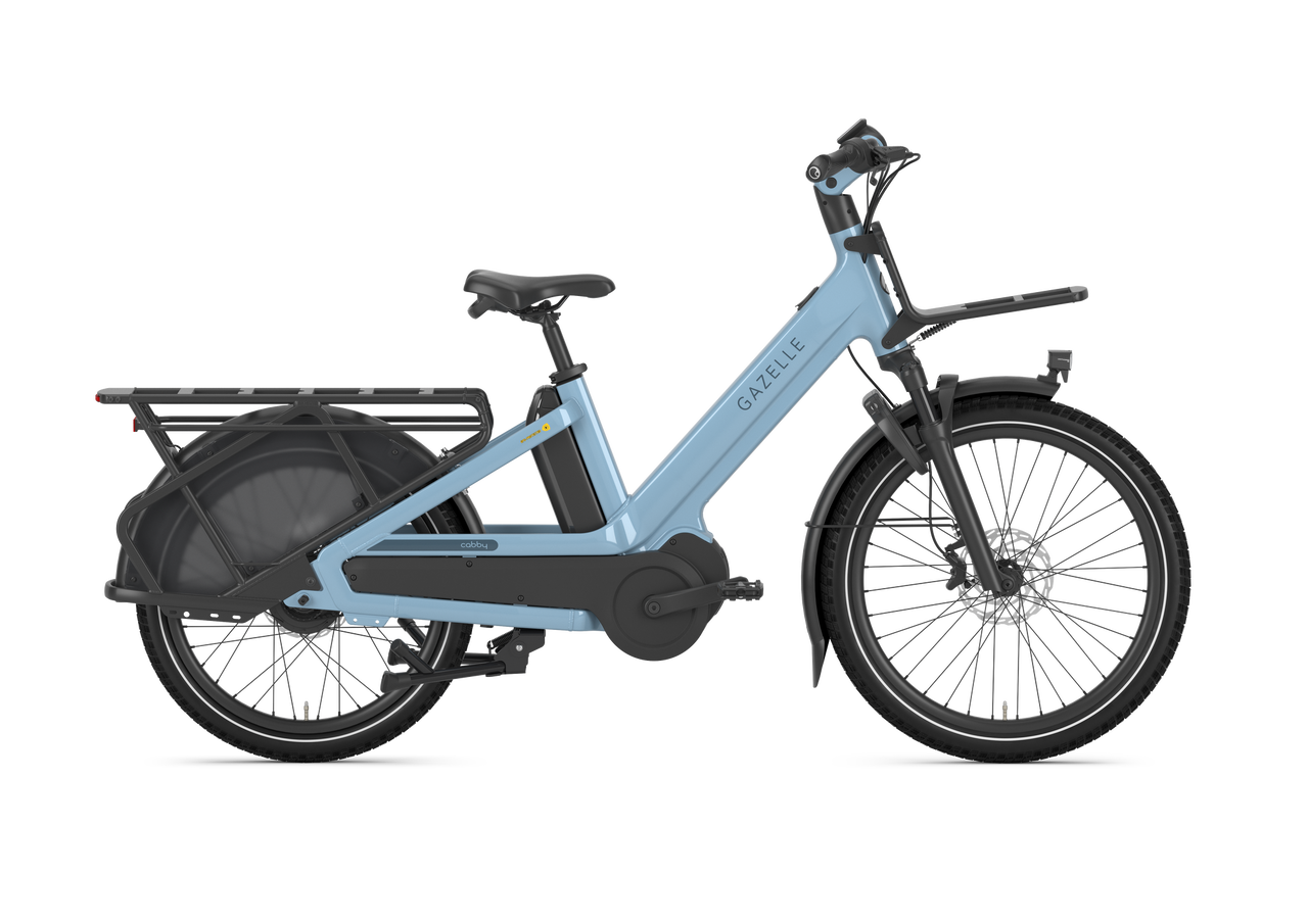 E-Bike Gazelle Cabby C380 Low-Step denim blue 545 Wh Rahmenhöhen:55