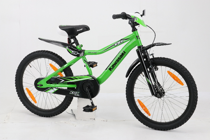 Kawasaki 20 Zoll kinderfahrrad grün Rahmenhöhe: 30 cm (303337)