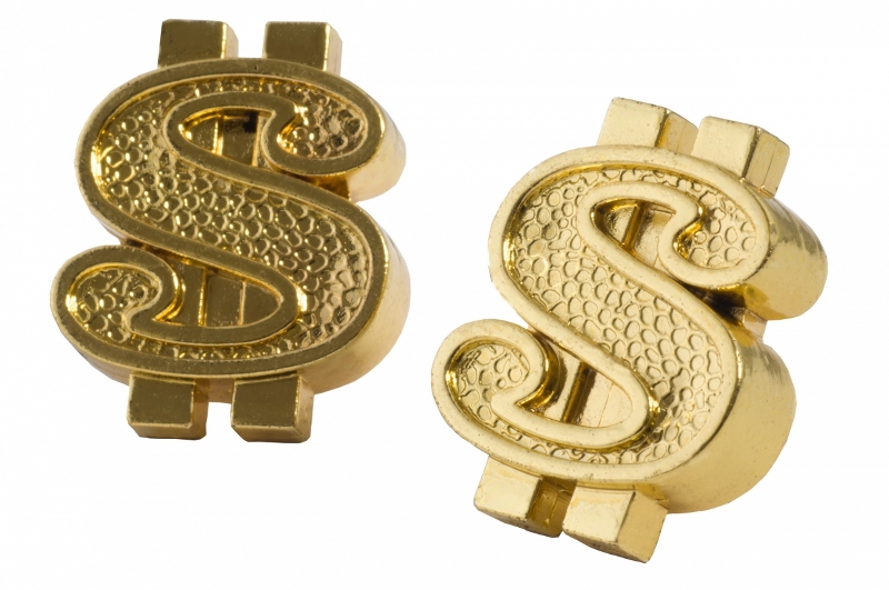 LIIX Ventilkap m Gewinde Dollar gol (512351)