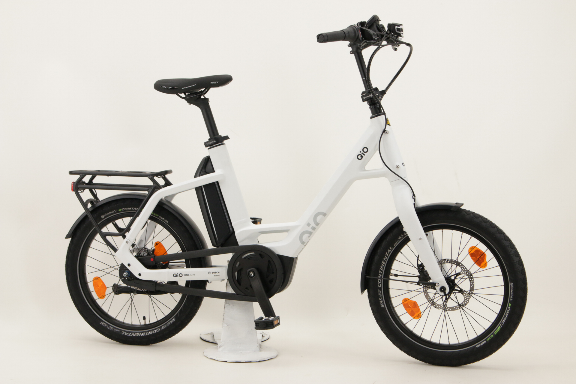 QIO Eins AP-8-LL Unisex Kompakt-E-Bike 20 Zoll 8-Gang Freilaufnabe