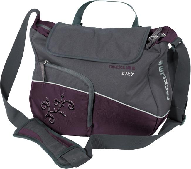Racktime Tasche "Shoulder-it" grau/lila (622078)