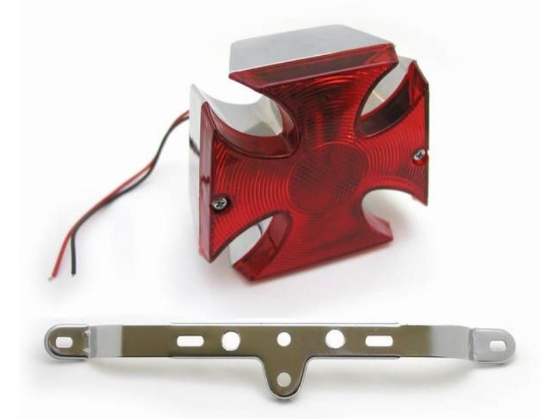 Electra Rücklicht "Iron Cross" 12 V. (512118)