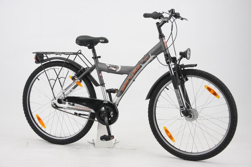 Yazoo 26 Zoll Herrenfahrrad 7 Gang Nabenschaltung grau Rahmenhöhe: