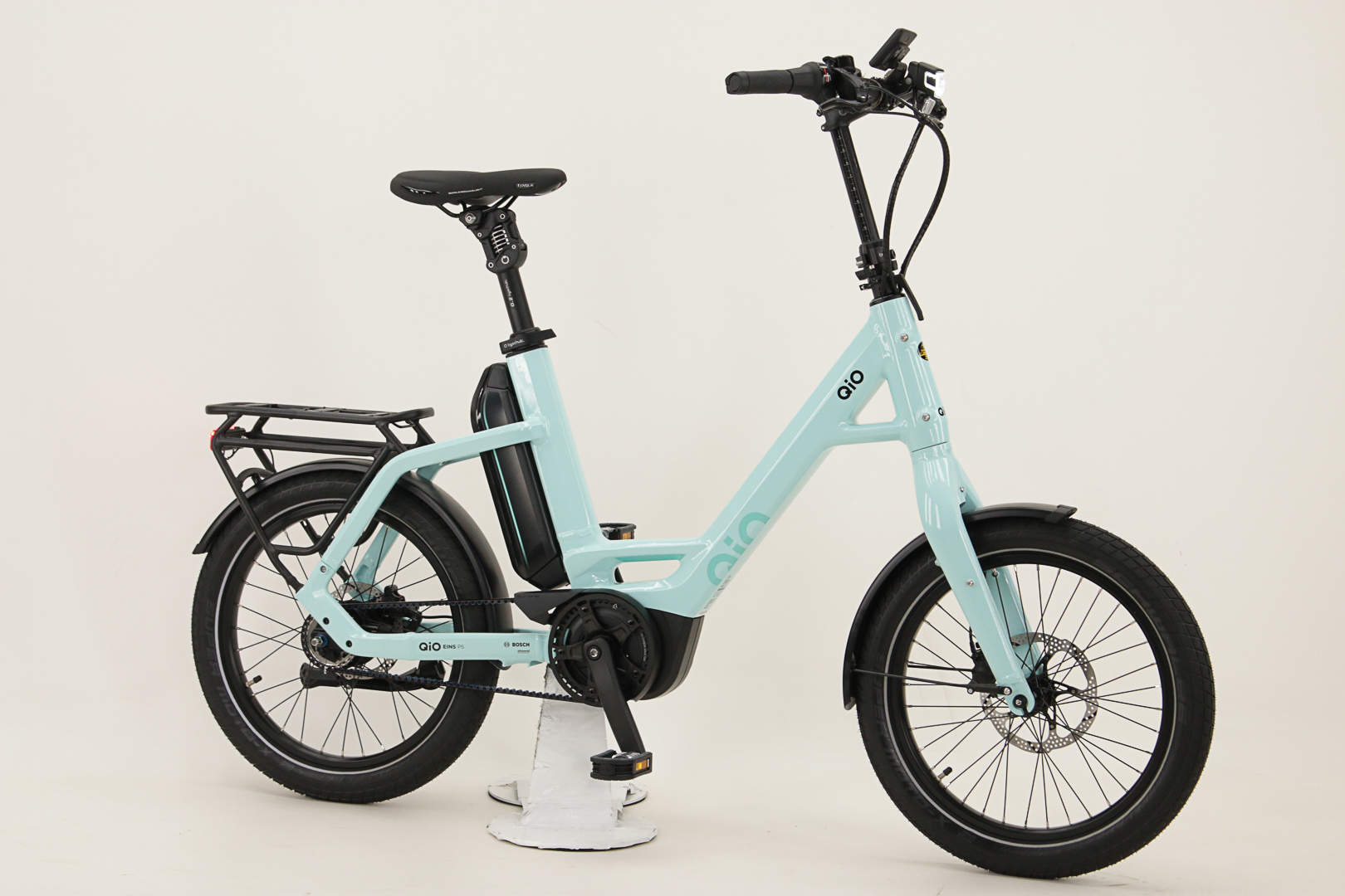 QIO Eins P-5 Unisex Kompakt-E-Bike 20" 5-Gang Shimano Nexus