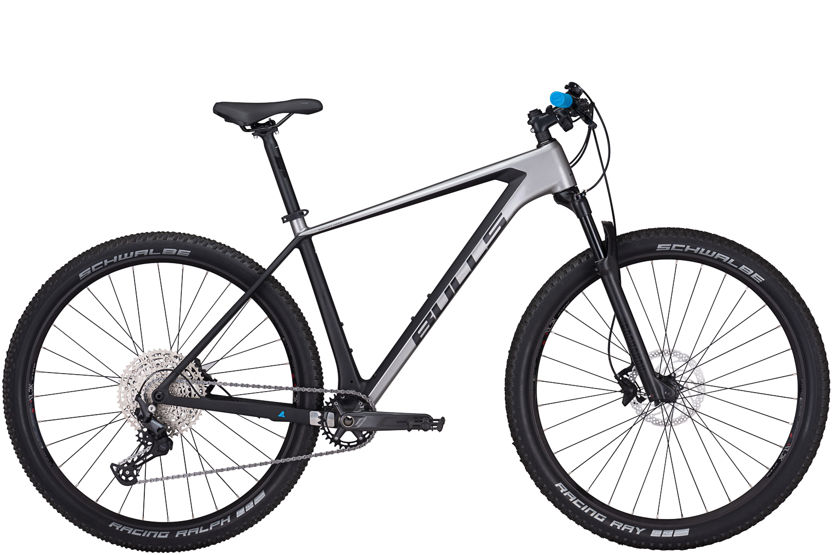 Bulls Bushmaster Hardtail-Carbon-MTB 12-Gang Deore, hydraulic