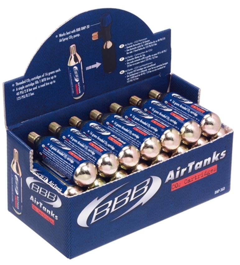 BBB CO2 Ersatz-Kartuschen AirTanks (705595)