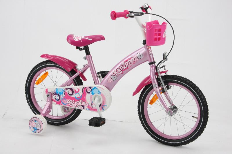 Kanzone 16 Zoll kinderfahrrad rosa Rahmenhöhe: 26 cm (756007)