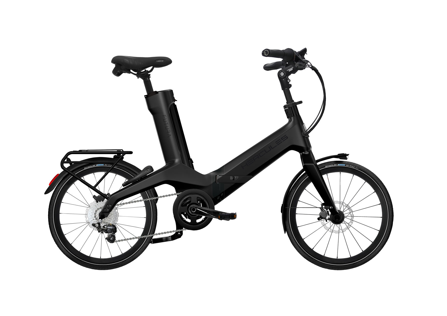 Hercules Futura Fold Carbon I-10 20" Falt-E-Bike 10-Gang