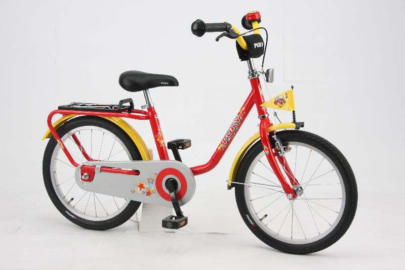 Puky Z 8 18"Kinderrad Einrohr rot Rahmenhöhe: 32 cm (420096)