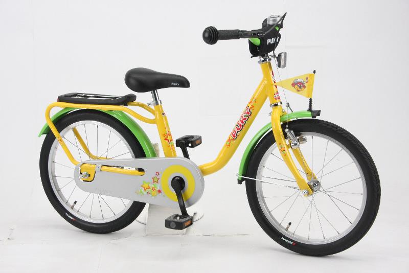 Puky Z8 18" Kinderrad 18 Zoll kinderfahrrad gelb Rahmenhöhe: