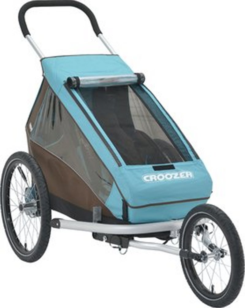 Croozer Kid Plus for 1 blau/braun 2015 (448040)