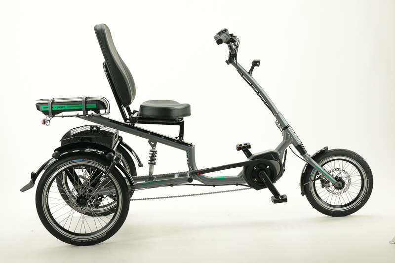 Pfau-Tec Scoobo 16" / 20" E-Bike-Dreirad 7Gang Freiaufnabe,