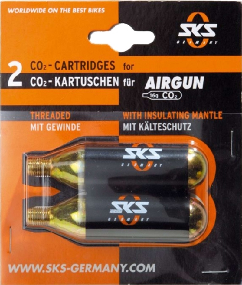 SKS CO2 Kartuschen 16g 2-er Set (204929)