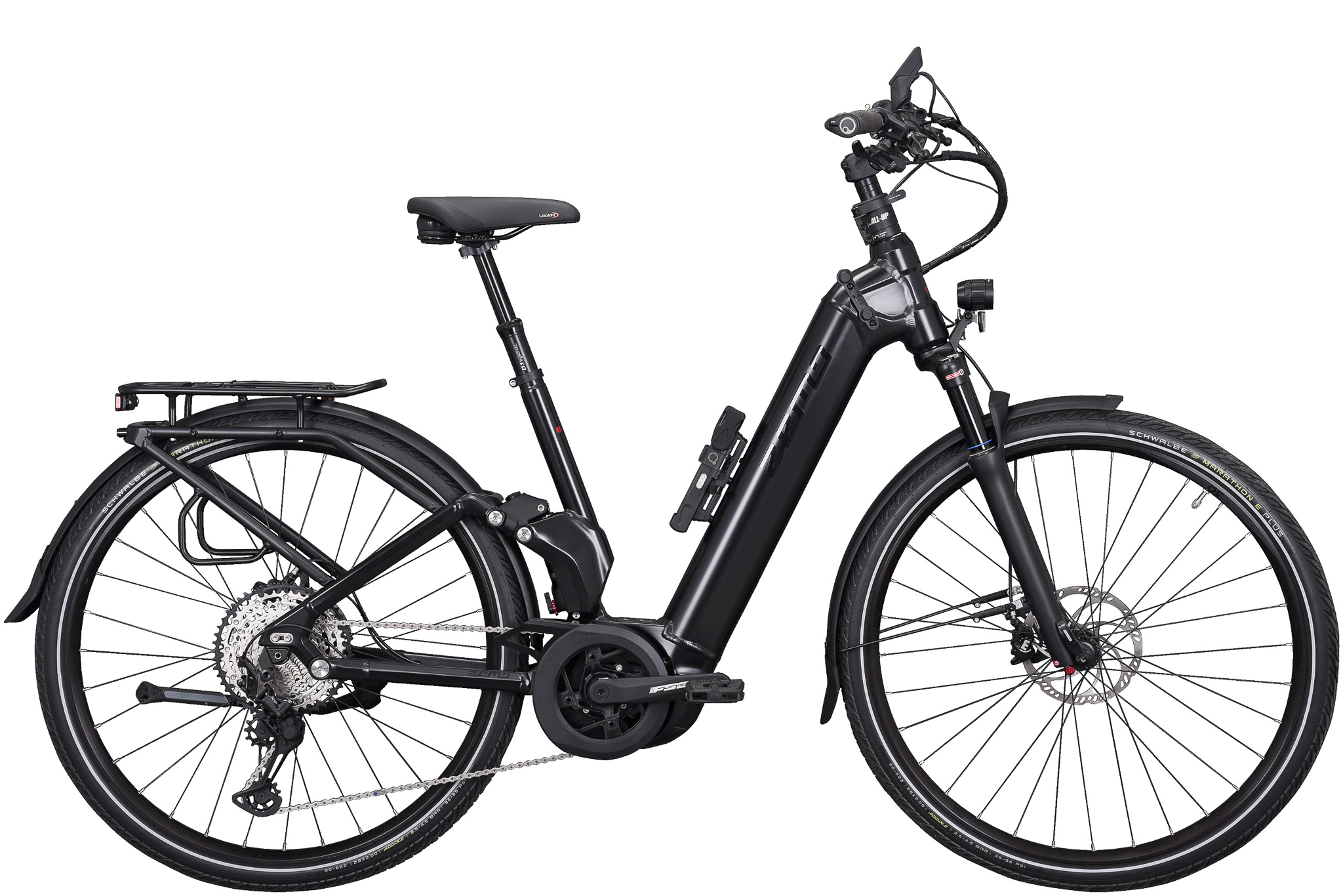 ZEMO ZE FS 12 Vollgefedertes Trekking E-Bike 12-Gang XT,