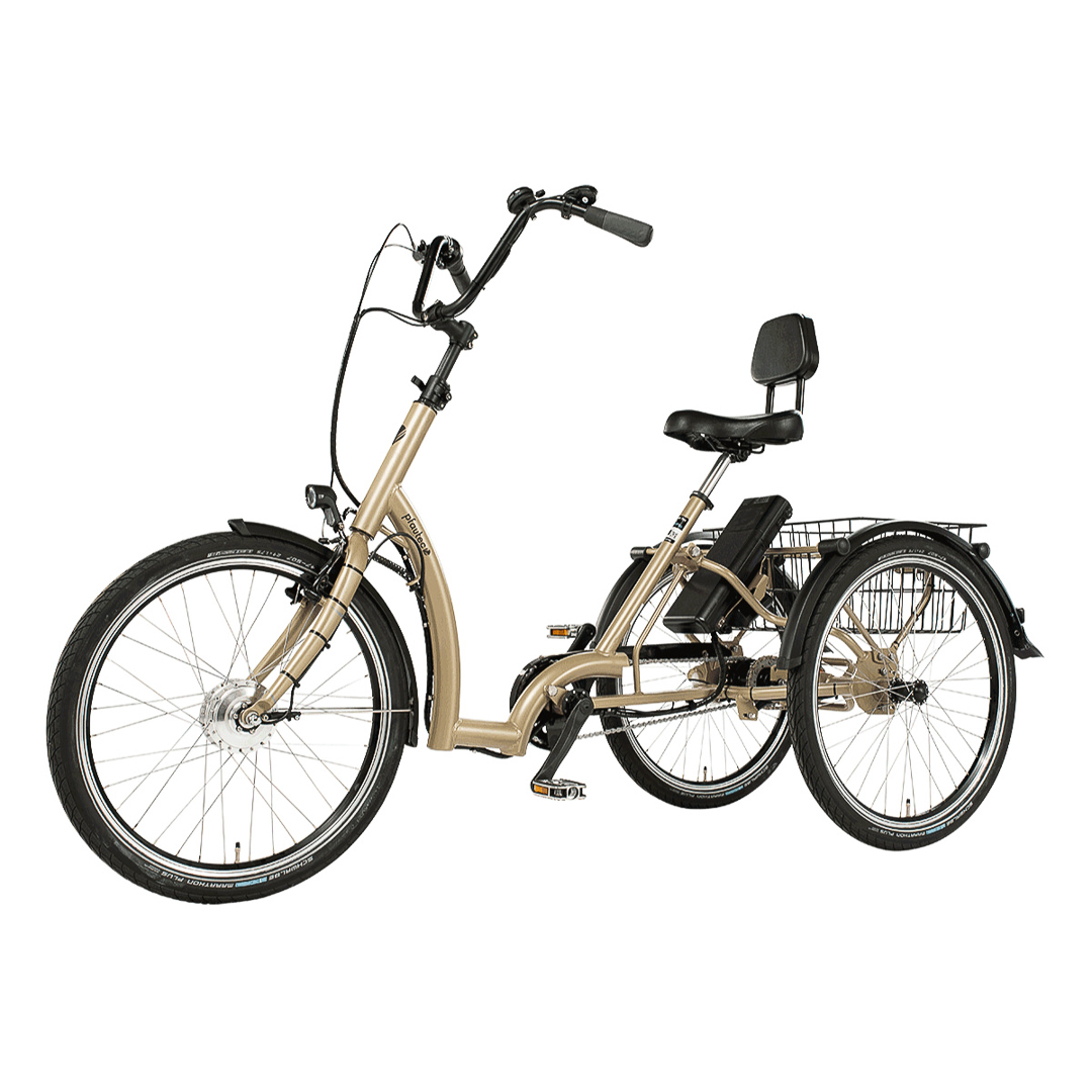 Pfau-Tec Comfort FM 24" E-Bike Dreirad mit 7-Gang Rücktrittbreme,