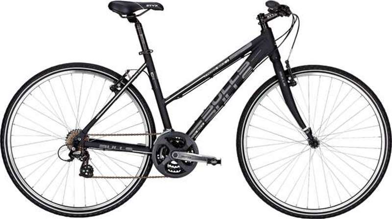 Bulls 28 Zoll Damenfahrrad 21 Gang Kettenschaltung schwarz