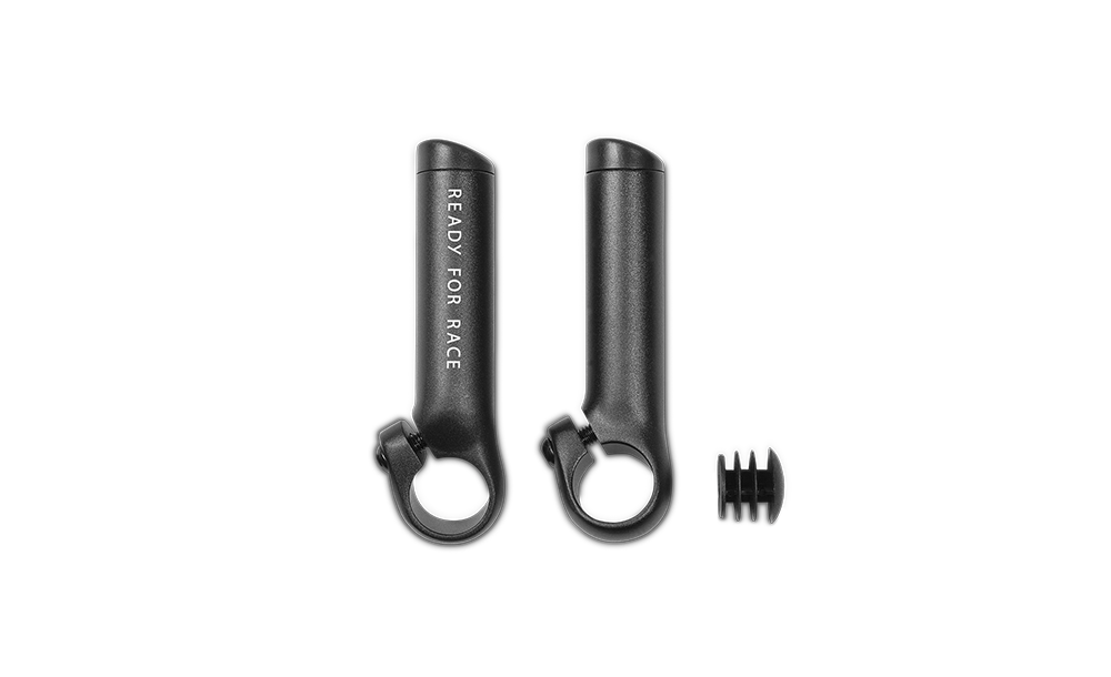 RFR Standard Bar Ends, schwarz (538365)