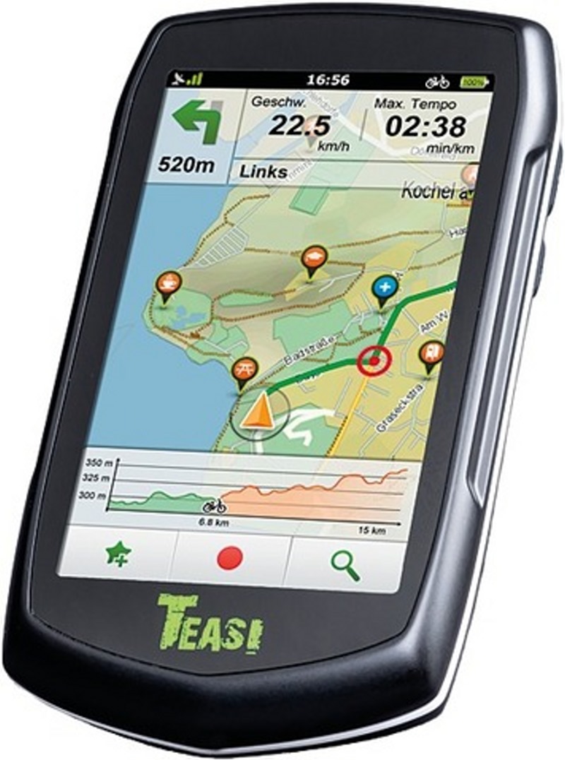 Teasi One Fahrrad-Outdoor Navi schwa (667423)