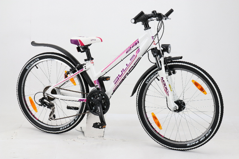 Bulls Tokee Street 24 24 Zoll Mädchenfahrrad 18 Gang Kettenschaltung