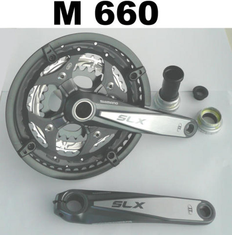Shimano FC-M 660 SLX Kurbelgarnitur (210795)