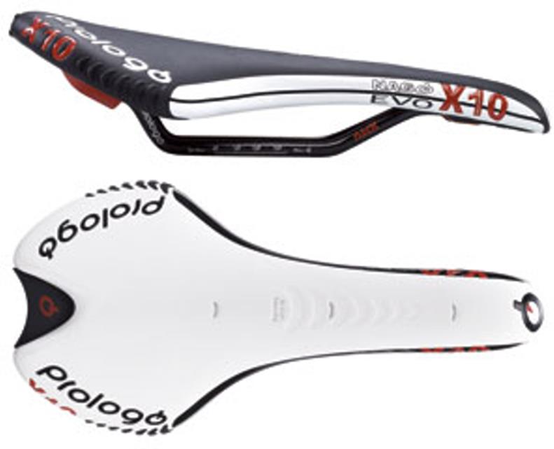 Prologo Sattel NAGO EVO X10 TS weiß/sw (111355)