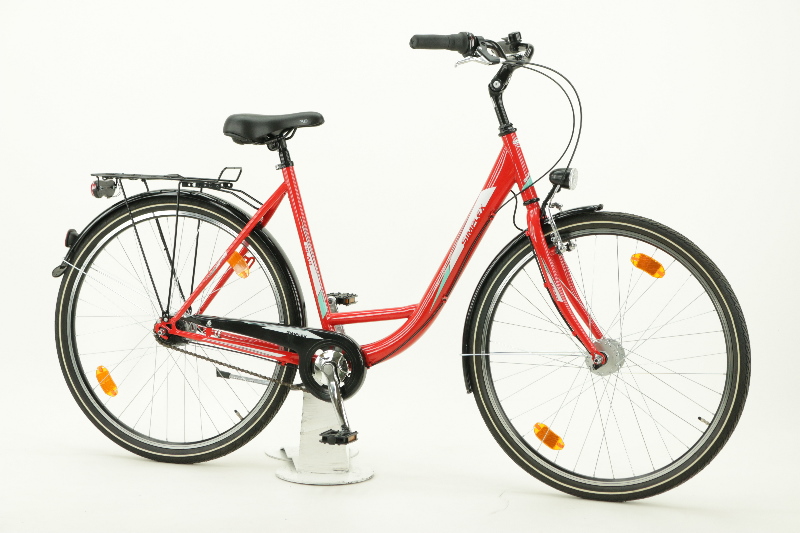 Simplex Silas Wave rot 28 Zoll Damenfahrrad 7 Gang Nabenschaltung