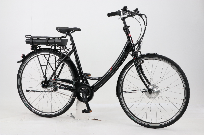 Maxcycles City Lite Ansmann Ah Damenfahrrad 8 Gänge schwarz