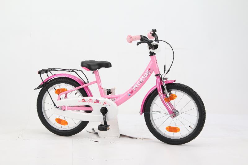 Pegasus 16 Zoll kinderfahrrad 1 Gang Nabenschaltung rosa