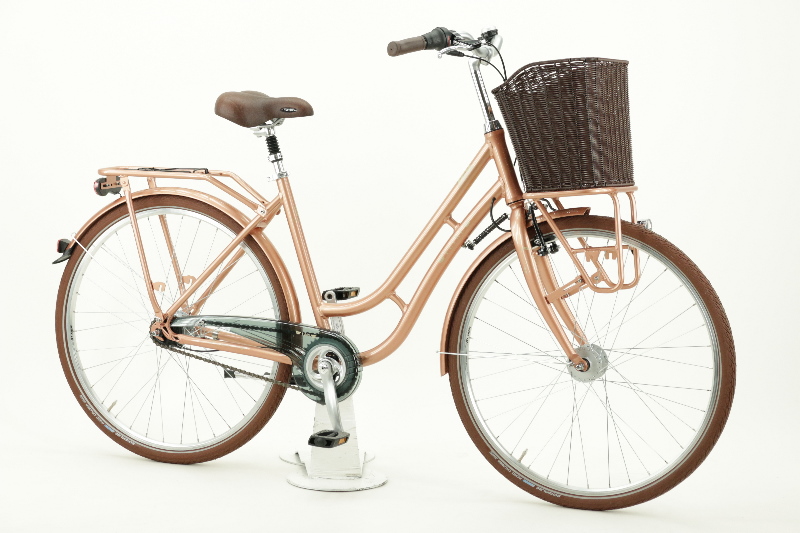 Flyke 1949 mit Gepäckträger vorne 28 Zoll Damenfahrrad 7