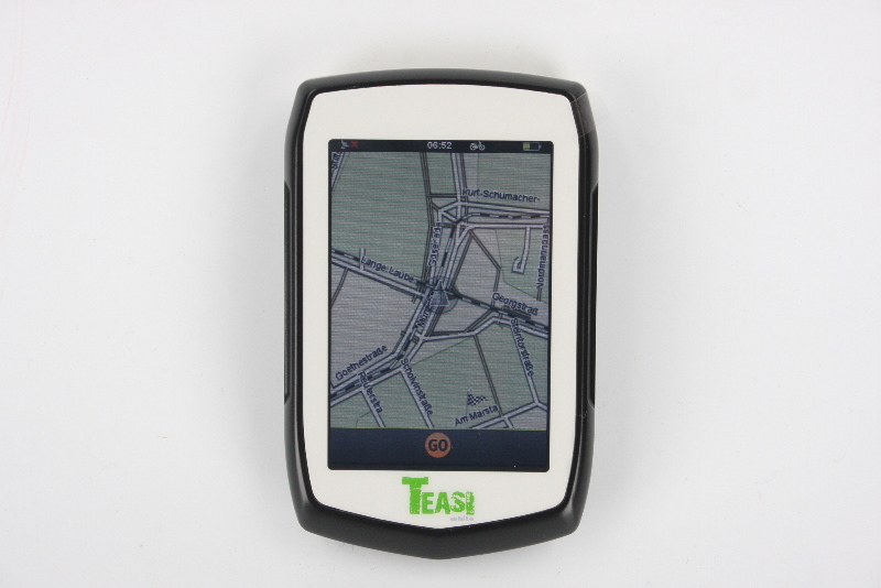 Teasi One weiss Fahrrad-Outdoor Navi (667401)