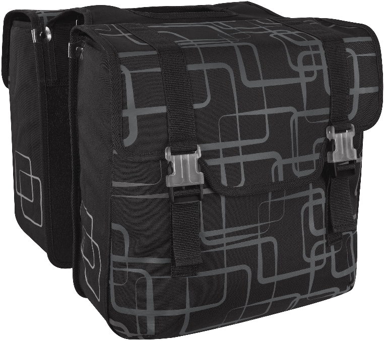 Fast Rider Mannish Doppeltasche, sw (620530)