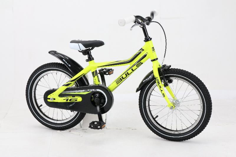 Bulls 16 Zoll Jungenfahrrad 1 Gang Nabenschaltung gelb Rahmenhöhe: