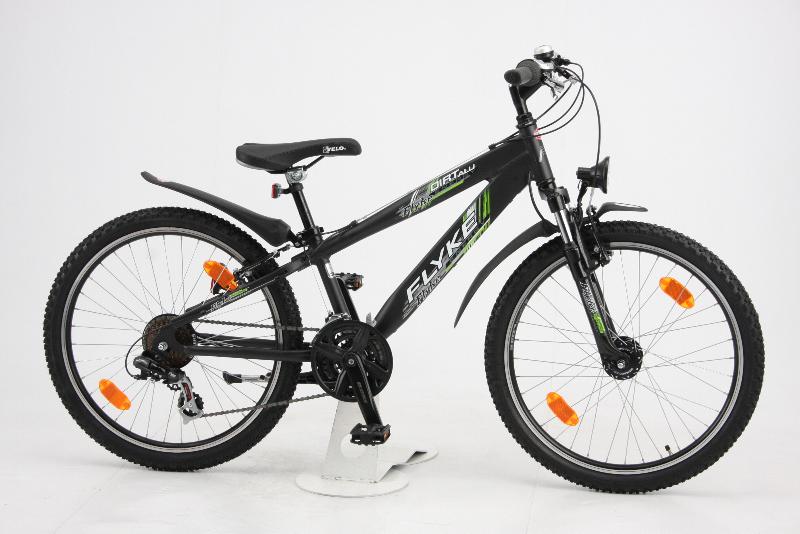 Flyke 24 Zoll Jungenfahrrad 21 Gang Kettenschaltung Rahmenhöhe: