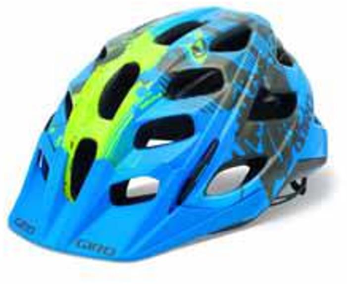 Giro HEX Dirt Helm blau/gelb Größe: S (638223)