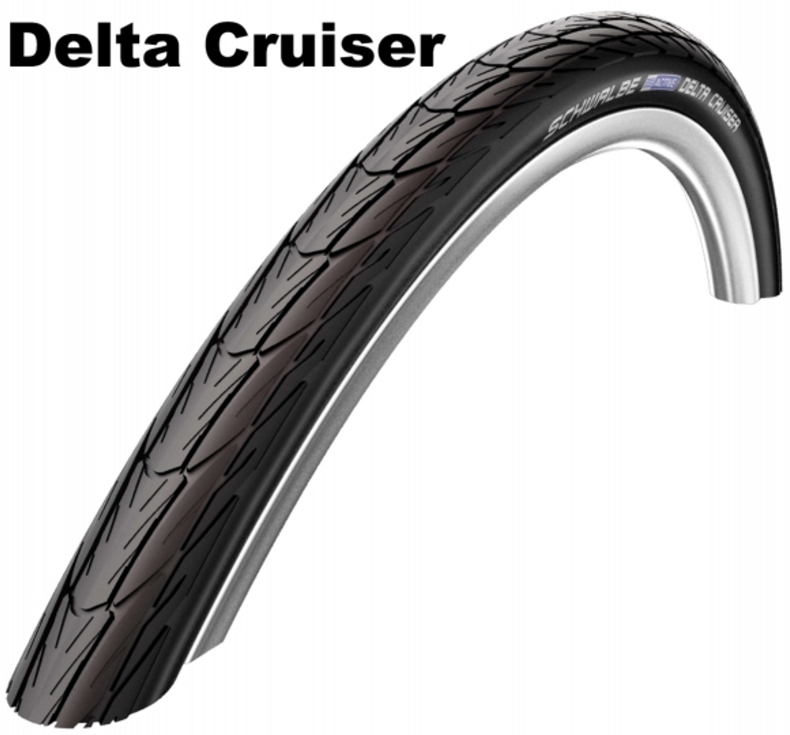 Schwalbe Delta Cruiser 37-590 HS 431s/w (213167)
