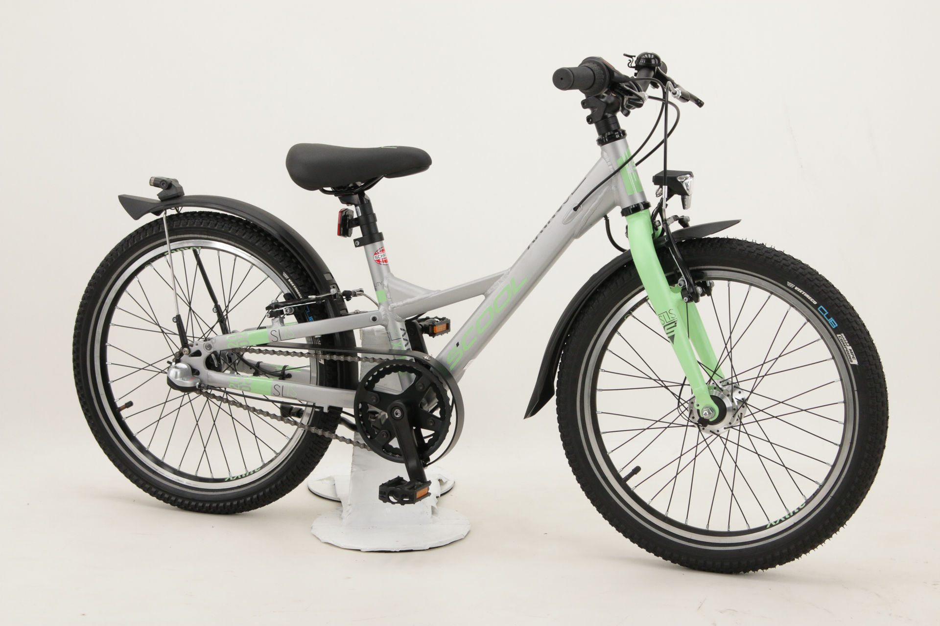 S'cool XXlite SL alloy FW 20" Kinder Schulrad 3-Gang Freilaufnabe