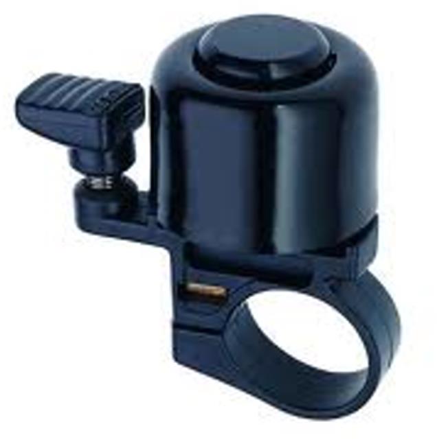 Nuvo Mini-Glocke "Eco" Alu schwarz (660122)