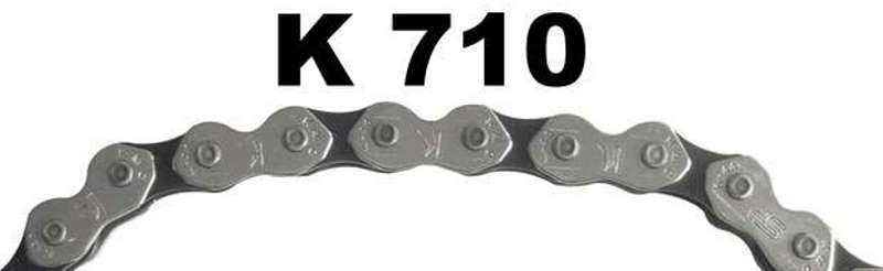 KMC K710 Kette Stahl 1/100 Glieder (10618)