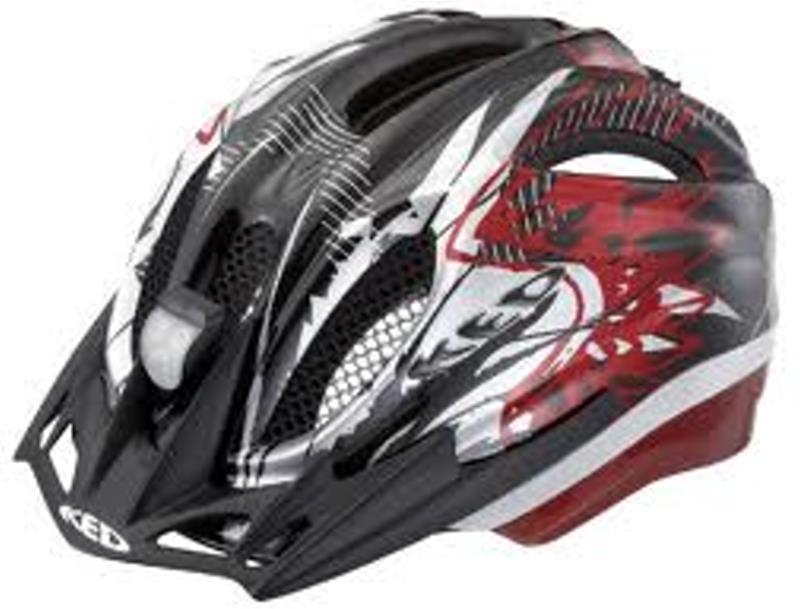 KED Meggy Reflex Helm Black Red (459955)